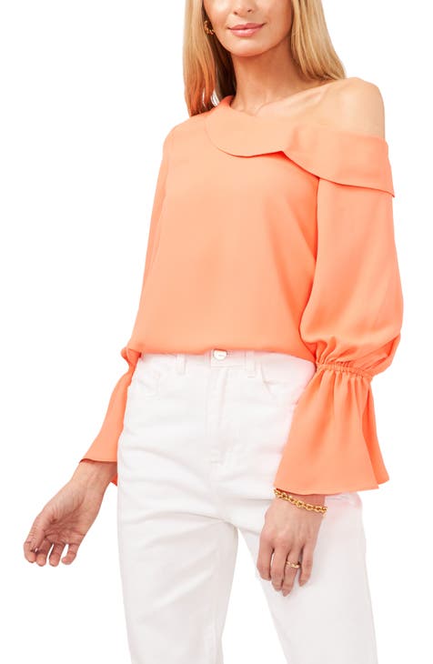 Women's Coral Tops | Nordstrom