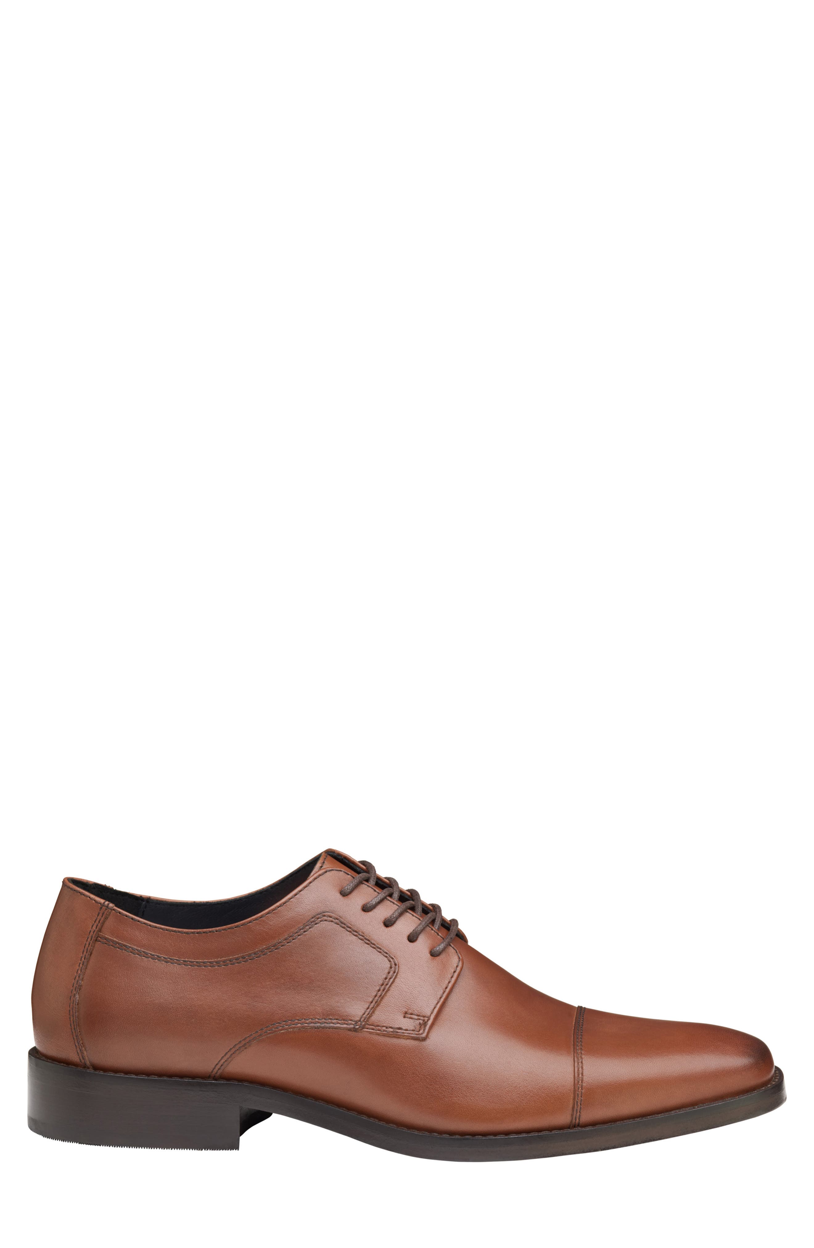 Johnston & Murphy Novick Cap Toe Derby - Wide Width Available (Men ...