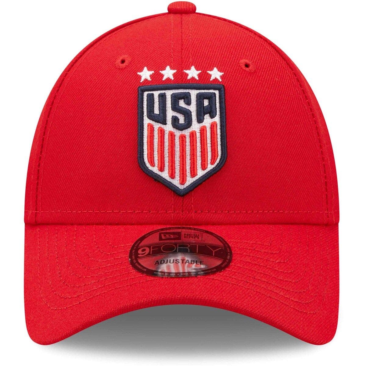New Era Men's New Era Red USWNT 9FORTY Adjustable Hat | Nordstrom