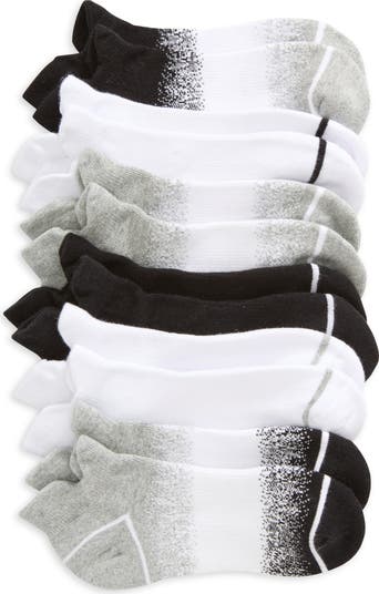 Zella Girl Kids' Assorted 6-Pack No-Show Socks | Nordstrom