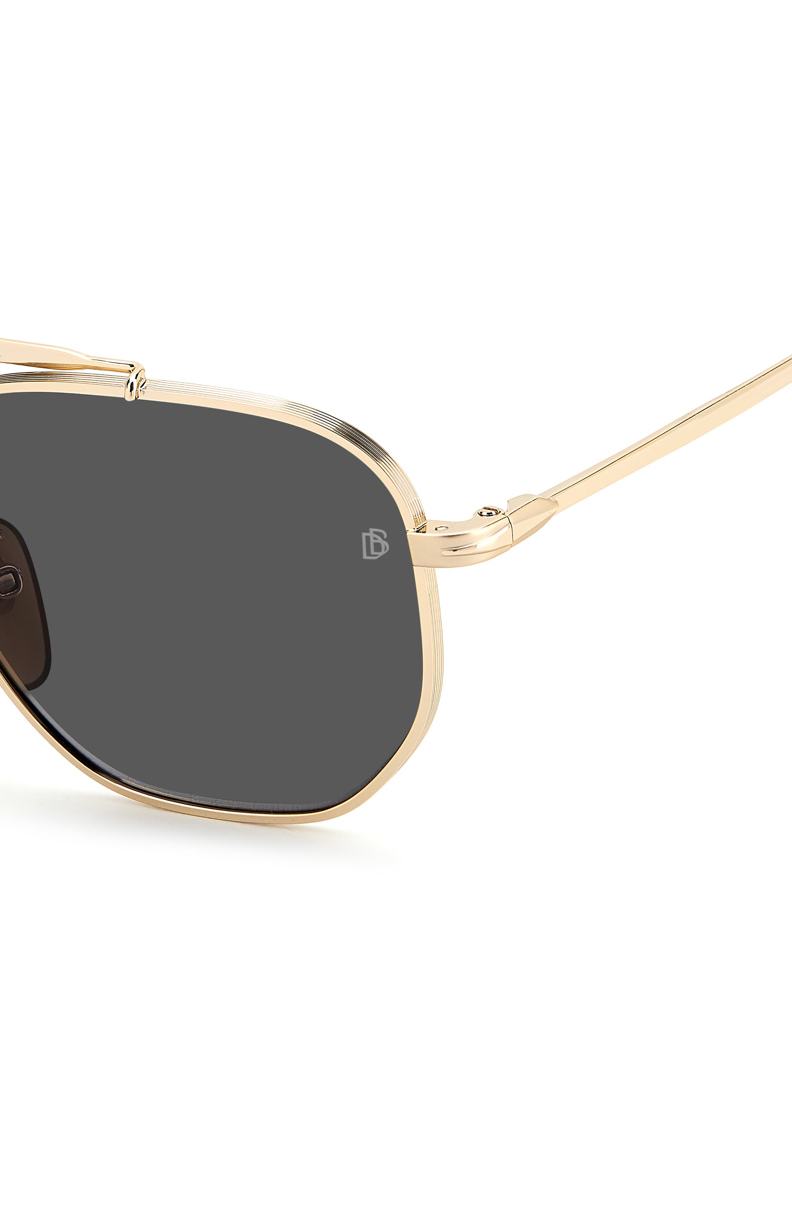 David Beckham Eyewear 54mm Aviator Sunglasses | Nordstrom