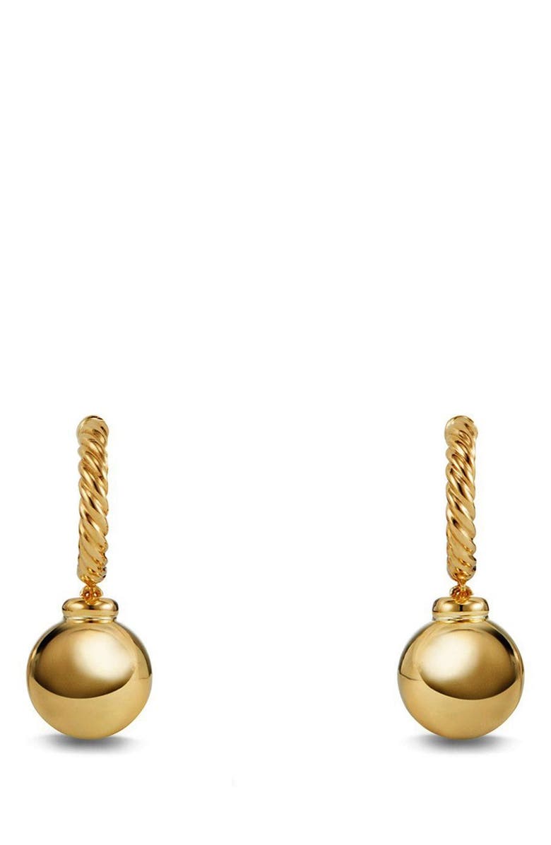 David Yurman Solari Hoop Earrings in 18K Gold | Nordstrom