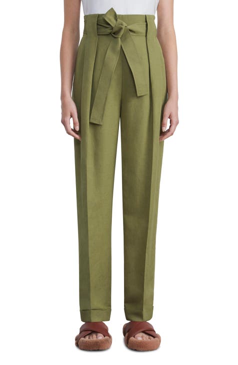 Women's Linen Blend Pants & Leggings | Nordstrom