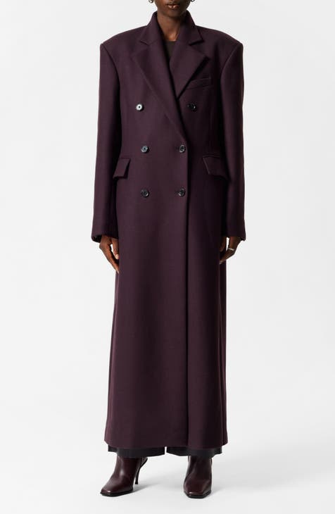 Women's Long Wool & Wool-Blend Coats | Nordstrom