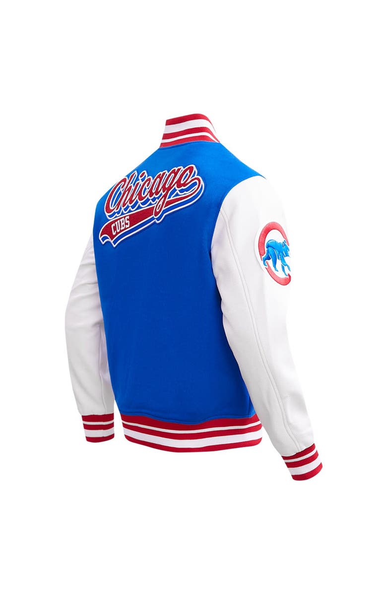 PRO STANDARD Men's Pro Standard Royal Chicago Cubs Script Tail Wool ...