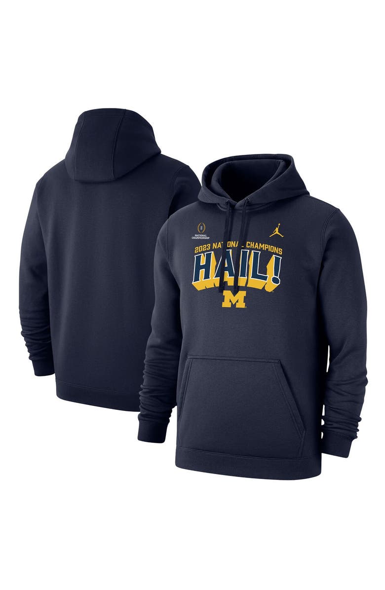 Jordan Brand Men's Jordan Brand Navy Michigan Wolverines College Football Playoff 2023 National ...