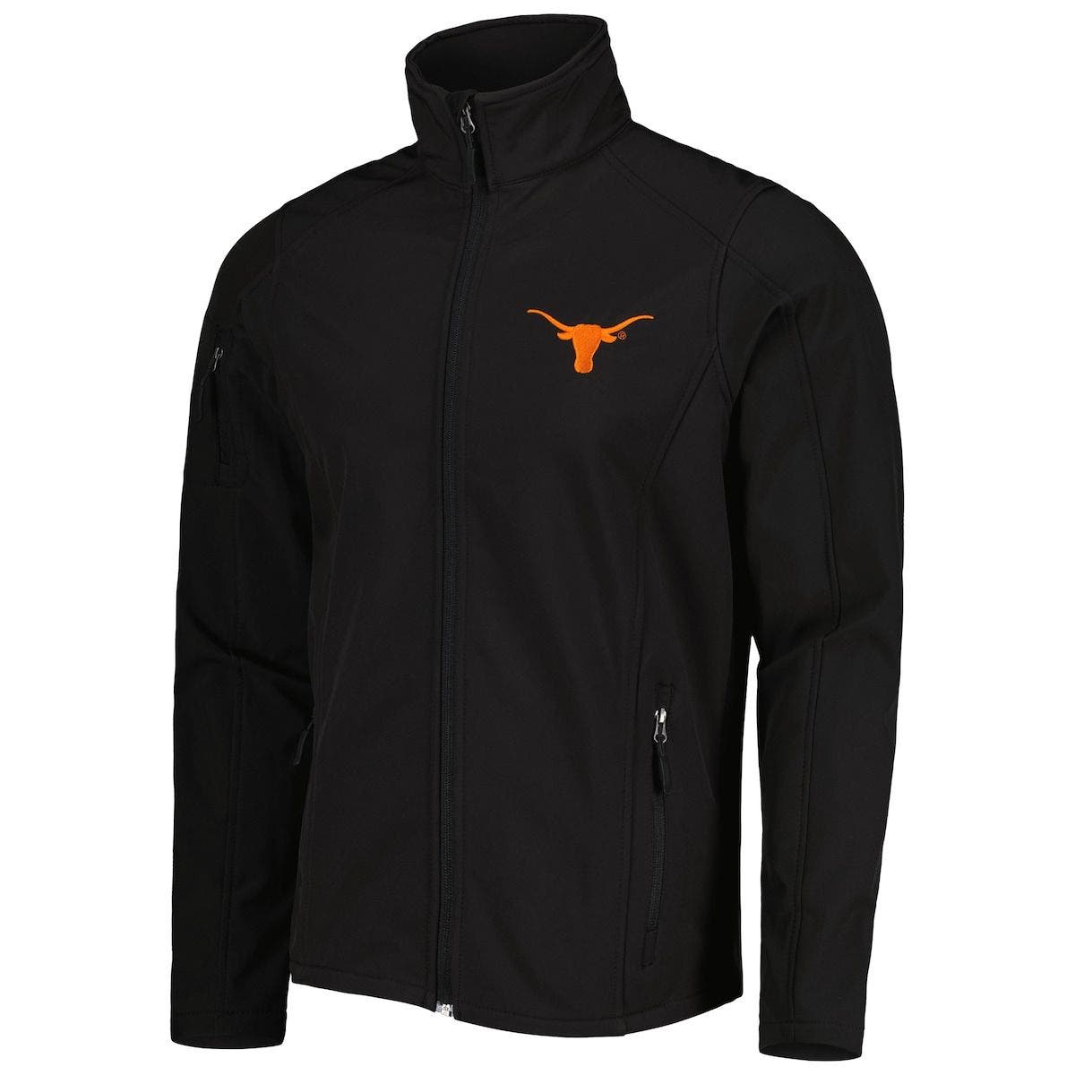 DUNBROOKE Men's Dunbrooke Black Texas Longhorns Sonoma Full-Zip Jacket ...