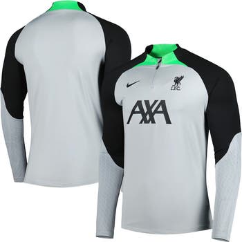 Nike Men's Nike Gray Liverpool 2023/24 Strike Drill Performance Raglan ...