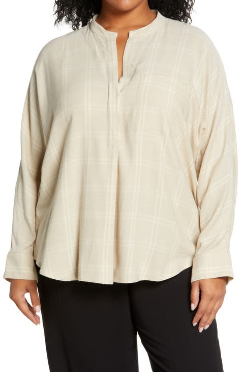 Beige Plus-Size Tops for Women | Nordstrom