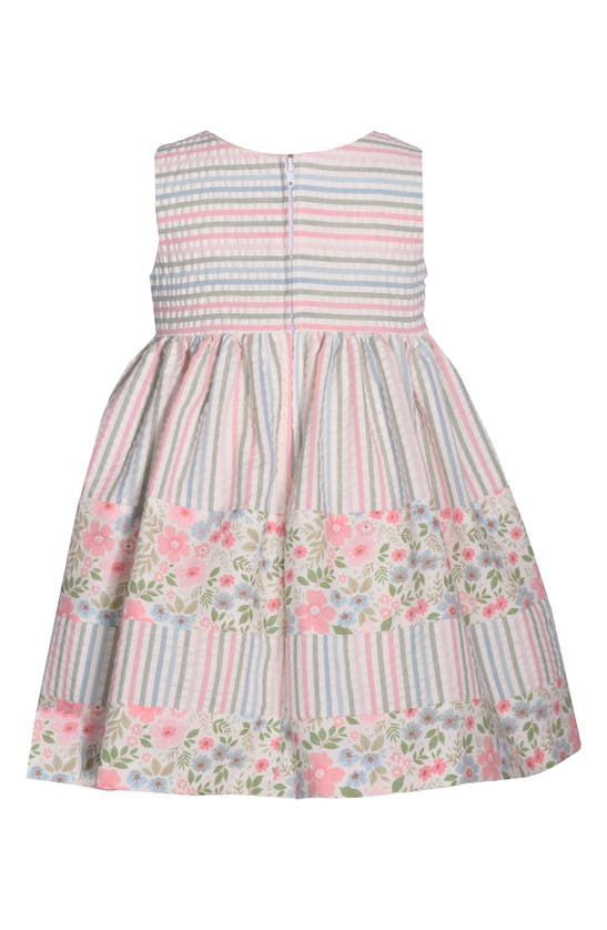 Iris & Ivy Babies' Mixed Print Dress In Sage | ModeSens