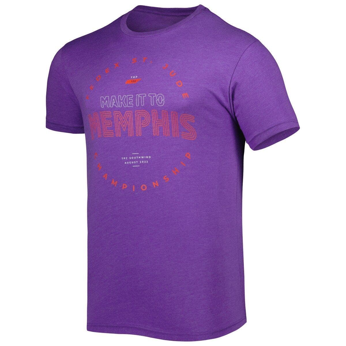 IMPERIAL Men's Imperial Purple FedEx St. Jude Championship T-Shirt ...