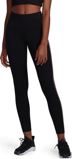 Andrew Marc Sport Stripe Stretch Cotton Full Leggings | Nordstromrack