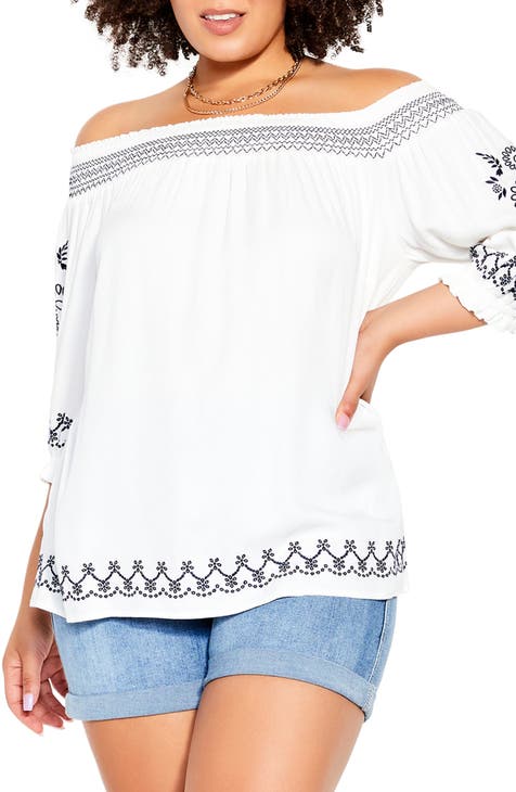 Off the Shoulder Plus-Size Tops for Women | Nordstrom