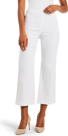 Nic Zoe Wonderstretch Wide Leg Pull On Pants Nordstrom