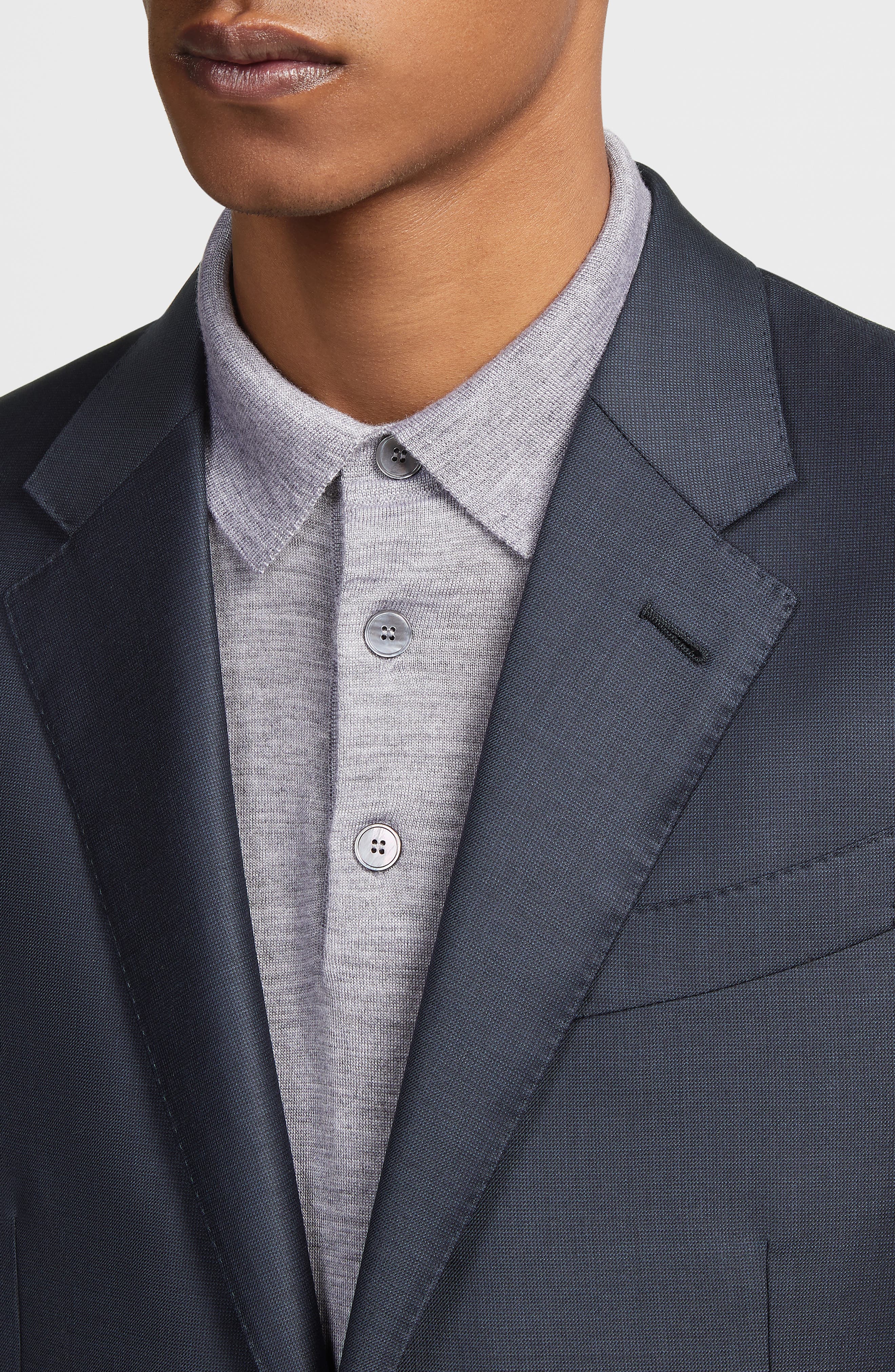 ZEGNA Pin Dot Trofeo Milano Wool Suit | Nordstrom