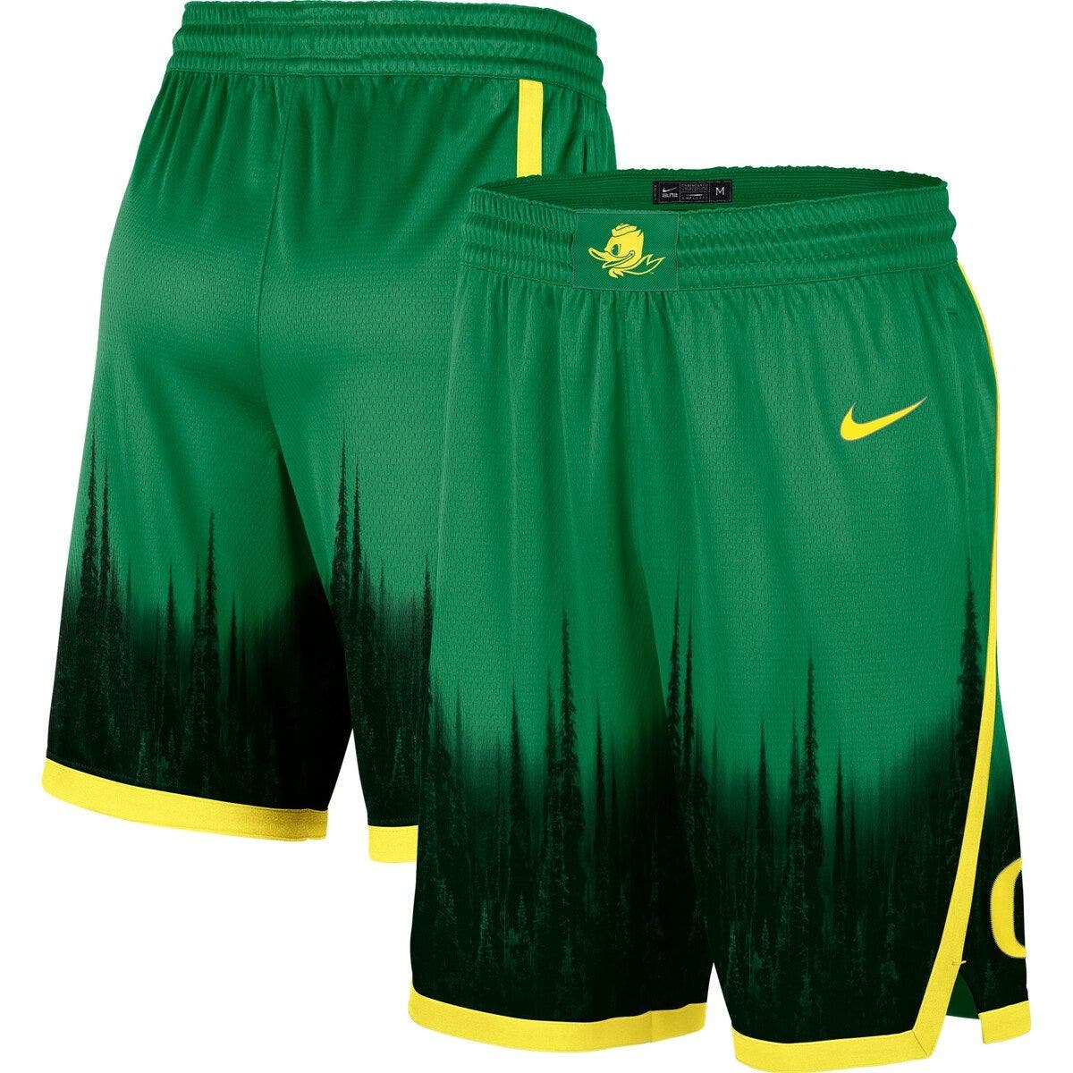 Nike Men's Nike Green Oregon Ducks Team Limited Basketball Shorts ...