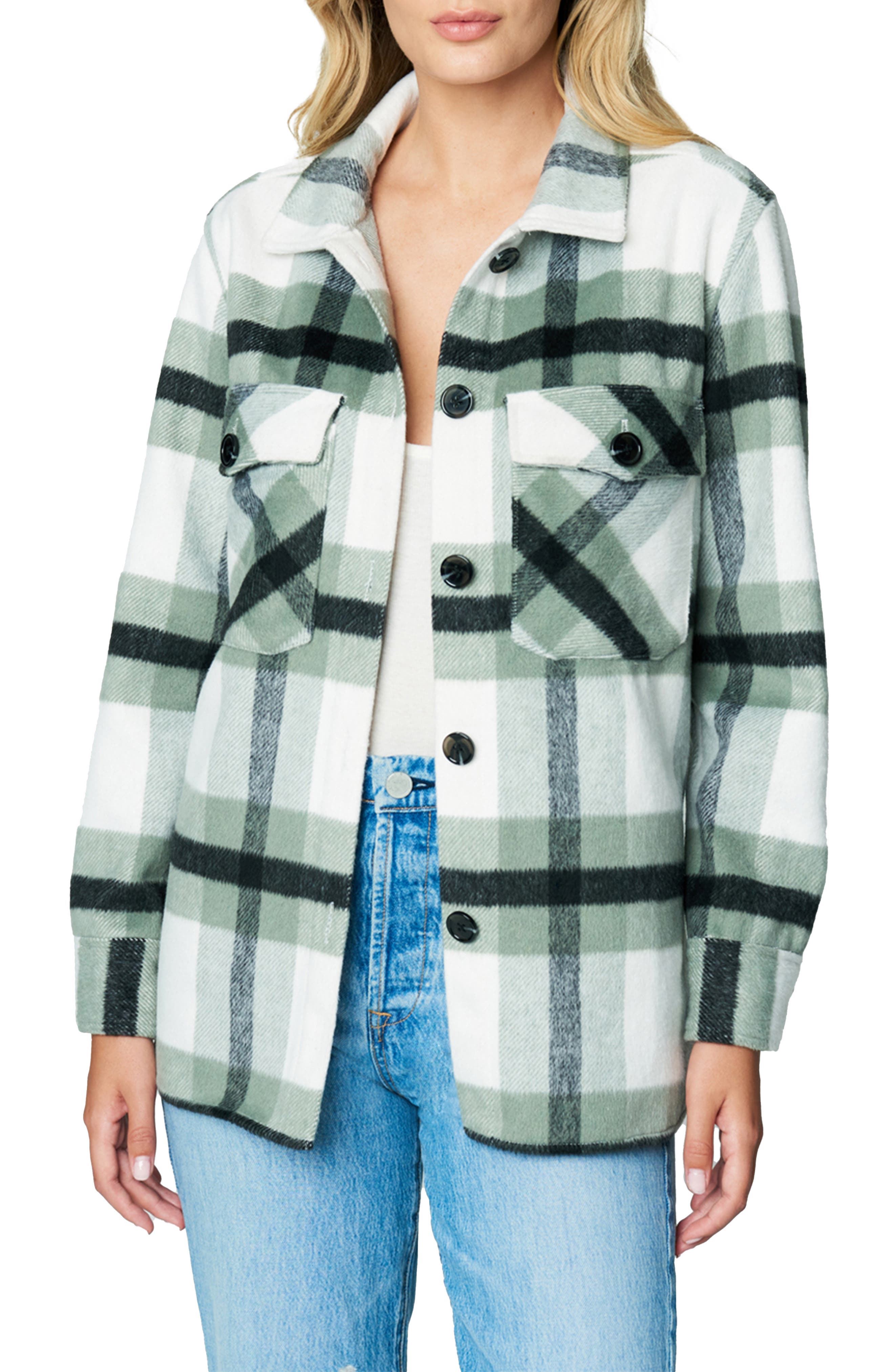 BLANKNYC Plaid Shacket | Nordstromrack