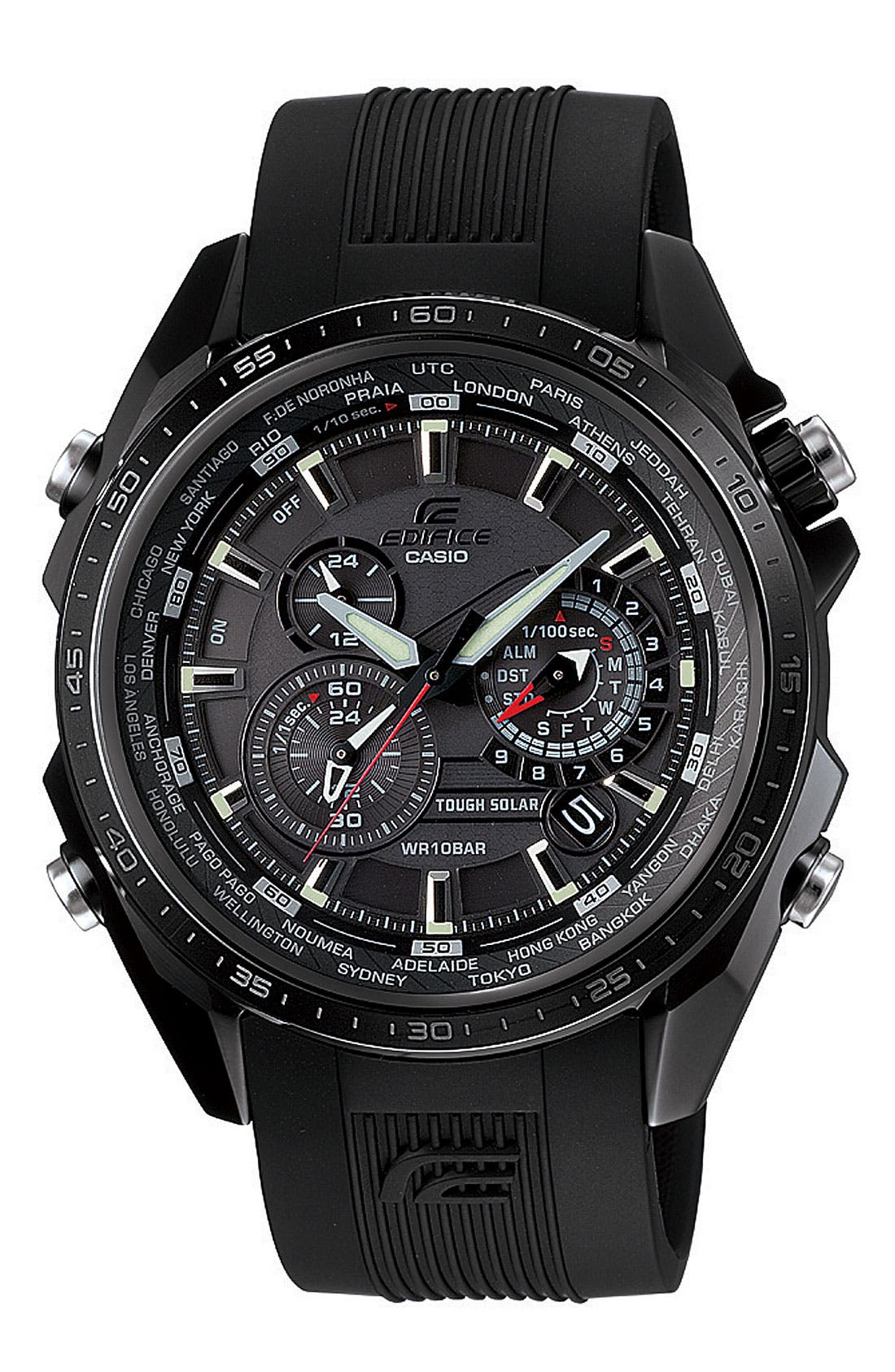 Casio 'Edifice Label' Solar Power Watch | Nordstrom