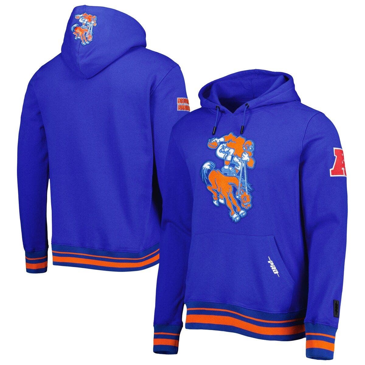 PRO STANDARD Men's Pro Standard Royal Denver Broncos Retro Classic ...