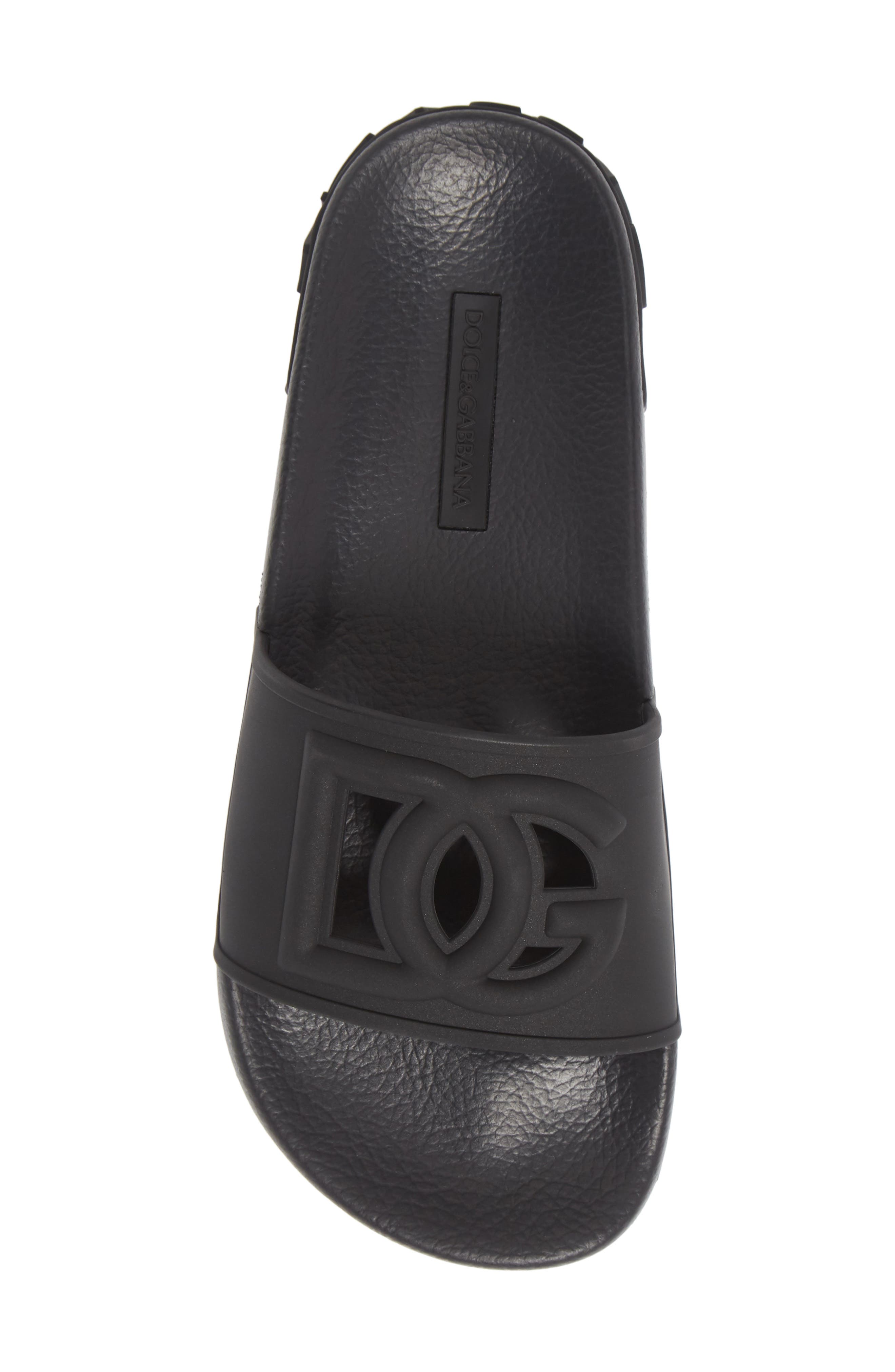 Dolce&Gabbana Interlock Slide Sandal | Nordstrom
