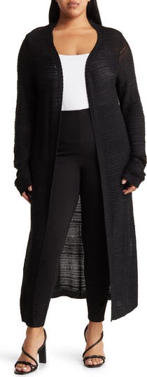 BY DESIGN Tanisha Openwork Duster Cardigan | Nordstromrack