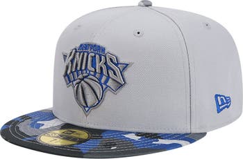 New Era Men's New Era Gray New York Knicks Active Color Camo Visor ...