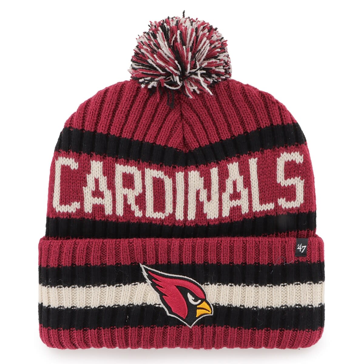 '47 Men's '47 Cardinal Arizona Cardinals Bering Cuffed Knit Hat with ...