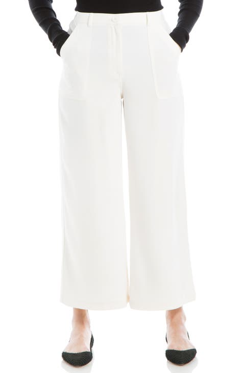Women's White Wide Leg & Palazzo Pants | Nordstrom Rack