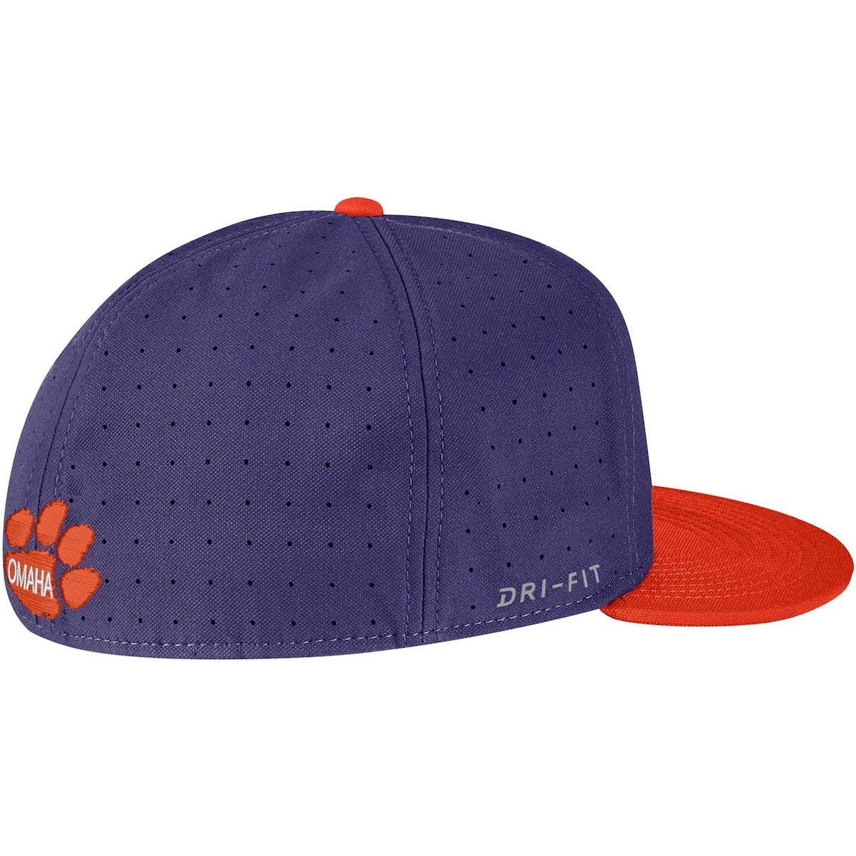 Nike Men's Nike Purple Clemson Tigers Aero True Baseball Performance ...