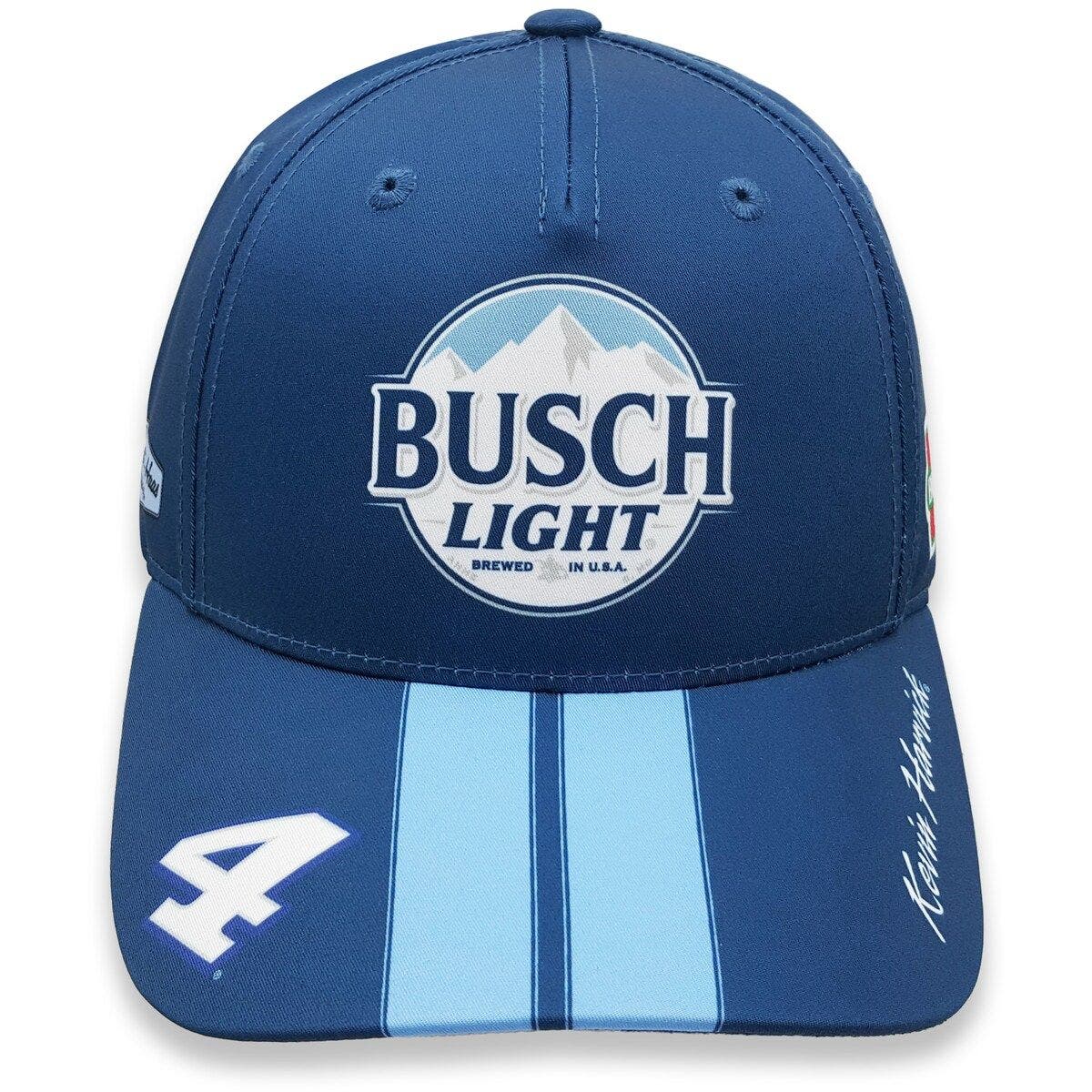 TEAM PENSKE Men's Team Penske Blue/Light Blue Kevin Harvick Busch Light ...