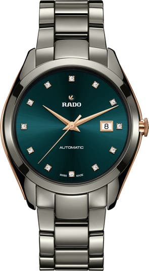 RADO HyperChrome Diamond Automatic Bracelet Watch, 42mm | Nordstrom
