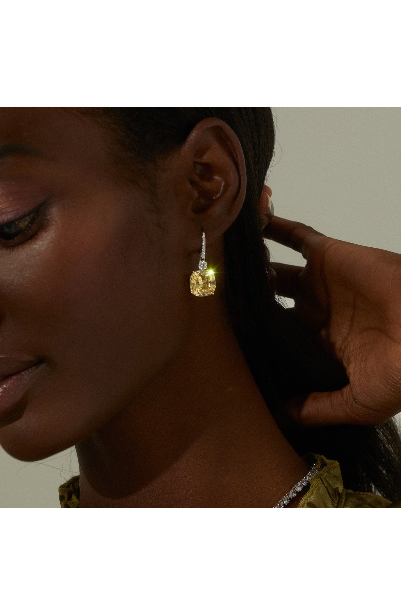 Nadri Soleil Leverback Drop Earrings | Nordstrom