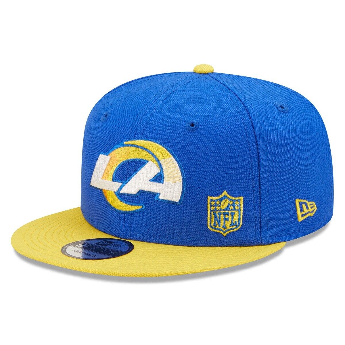 New Era Men's New Era Royal/Gold Los Angeles Rams Flawless 9FIFTY ...