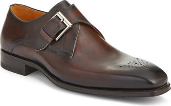 Magnanni Marco II Perforated Toe Monk Shoe (Men) | Nordstrom