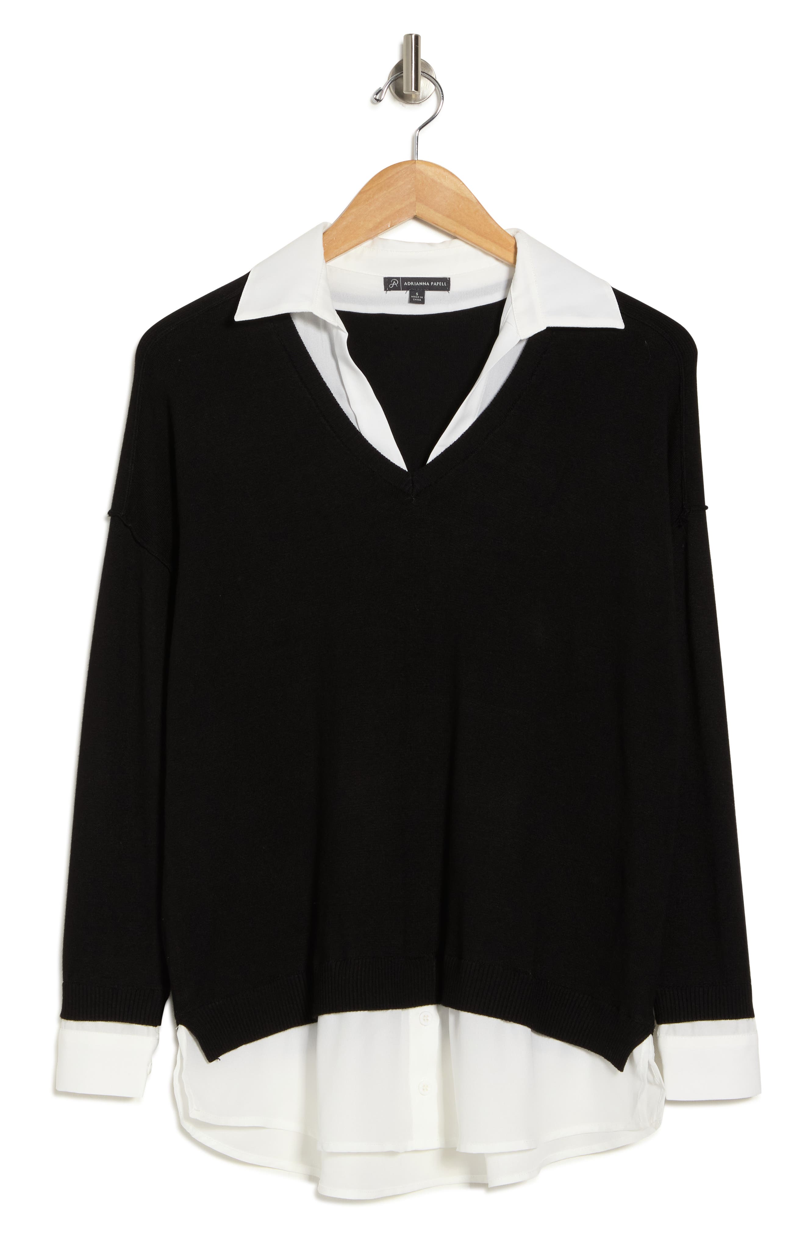 Adrianna Papell Twofer Sweater | Nordstromrack