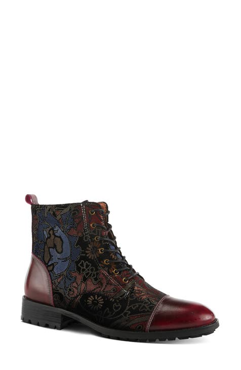 Women's Red Lace-Up Boots | Nordstrom