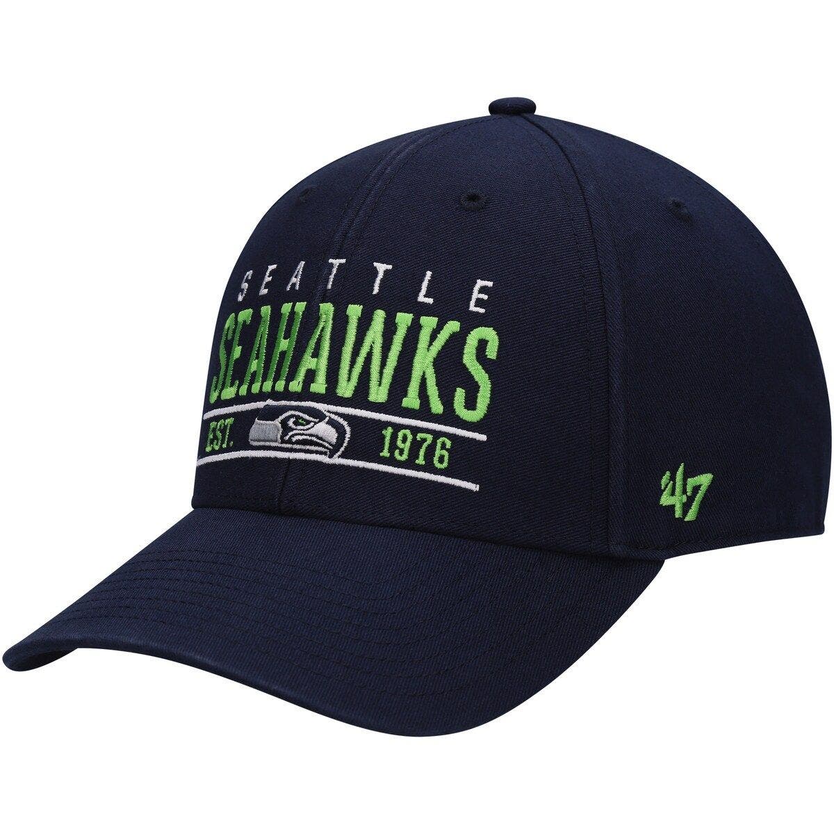 '47 Men's '47 College Navy Seattle Seahawks Centerline MVP Adjustable ...