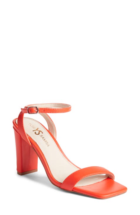 Red Ankle Strap Sandals for Women | Nordstrom