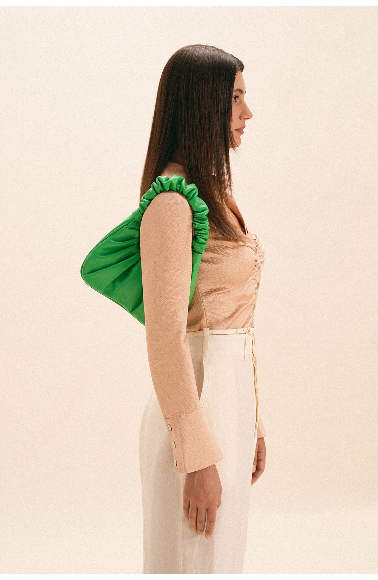 JW PEI Gabbi Ruched Faux Leather Hobo | Nordstrom