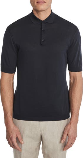 Jack Victor Tupper Organic Cotton & Silk Polo | Nordstrom