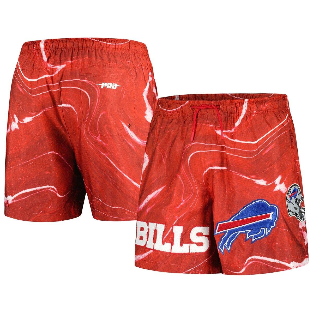 PRO STANDARD Men's Pro Standard Red Buffalo Bills Allover Marble Print ...