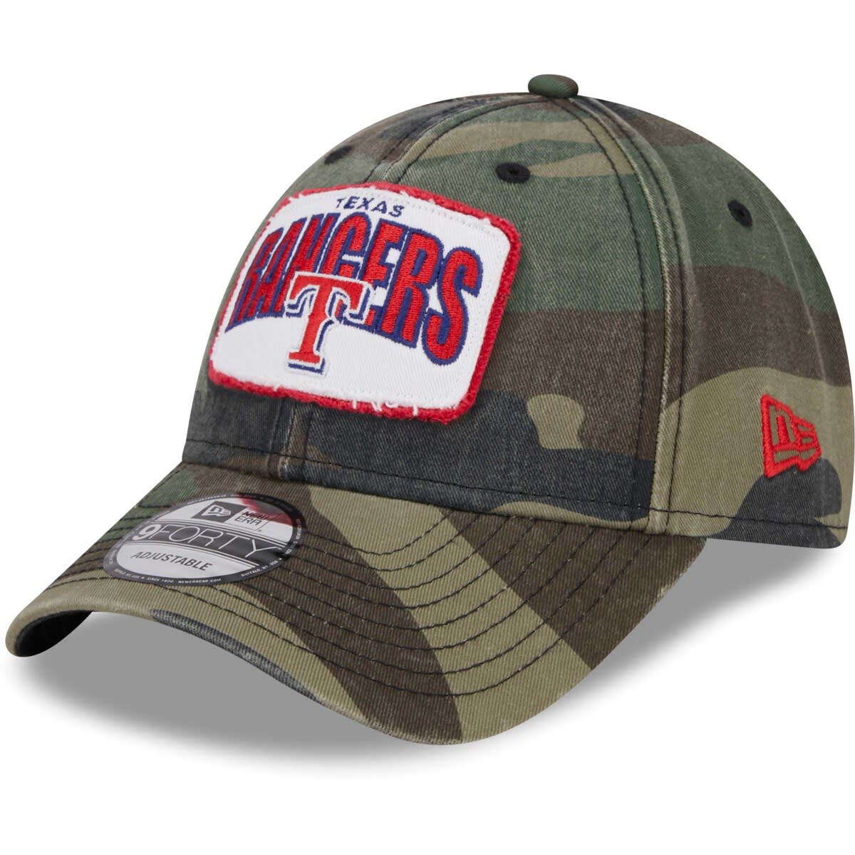 New Era Men's New Era Camo Texas Rangers Gameday 9FORTY Adjustable Hat ...