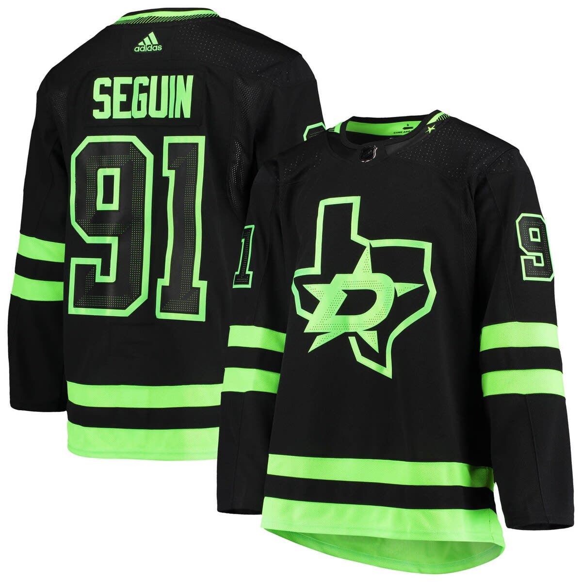 adidas Men's adidas Tyler Seguin Black Dallas Stars Alternate ...