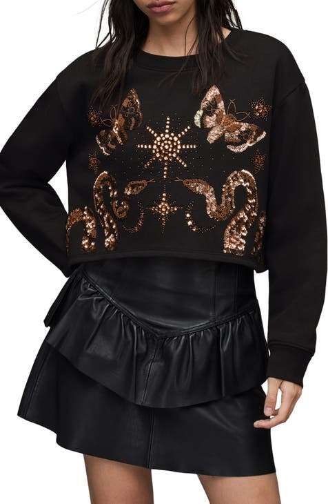Women's Embellished Sweatshirts & Hoodies | Nordstrom