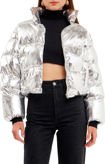 Grey Lab Crop Puffer Jacket | Nordstrom