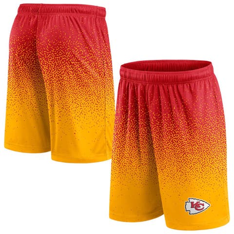 Men's Fanatics Branded Red/Gold Kansas City Chiefs Ombre Shorts