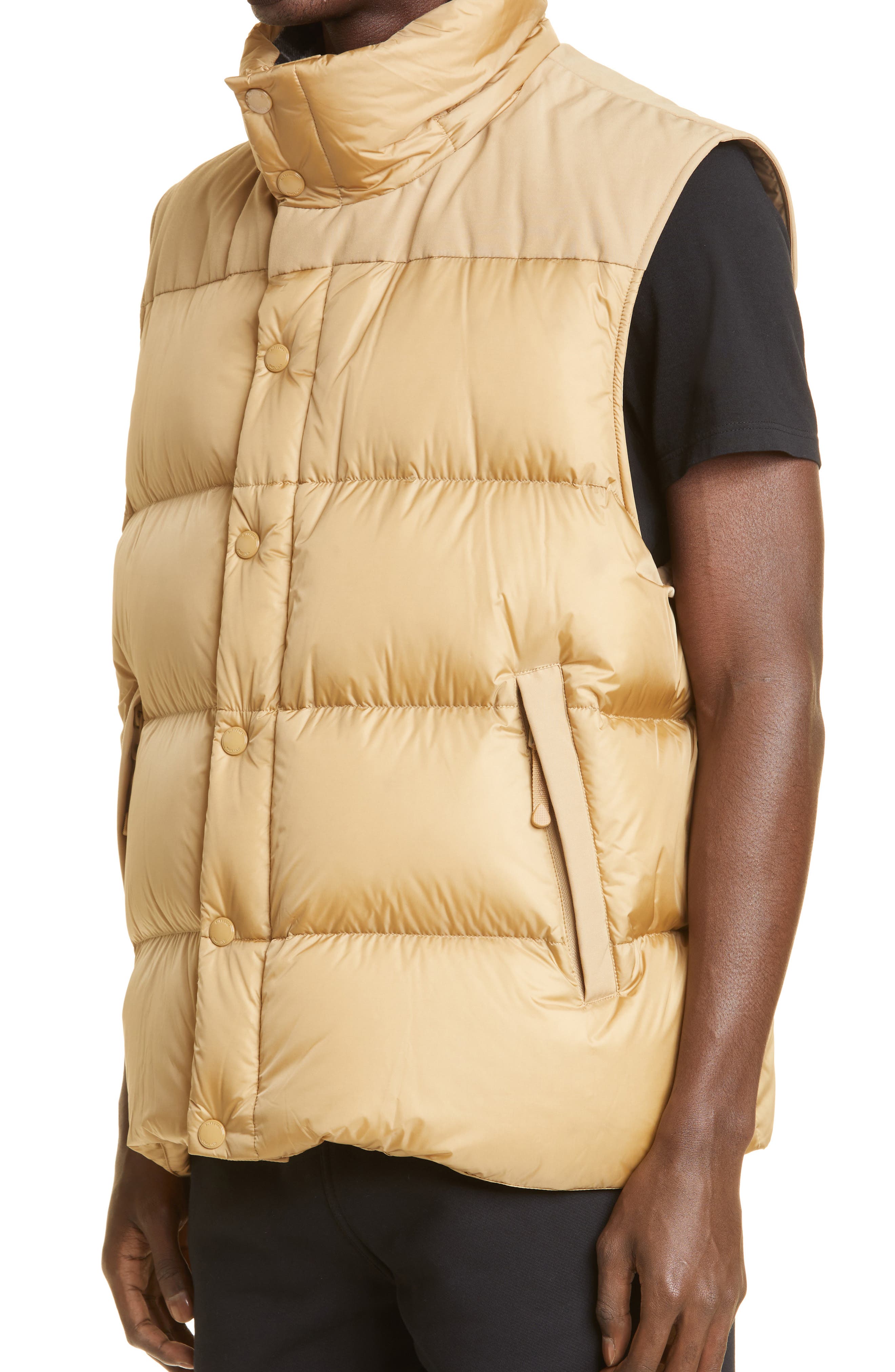 Burberry Lockwell Detachable Sleeve Down Puffer Coat | Nordstrom