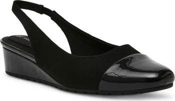 Anne Klein Monica Slingback Wedge Heel (Women) | Nordstromrack