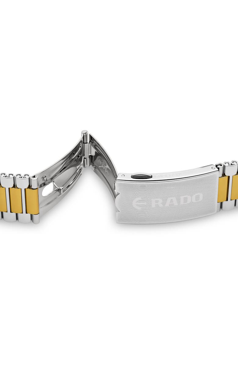 RADO The Original Two-Tone Bracelet Watch, 35.1mm | Nordstrom
