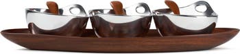 Nambé Portables Triple Condiment Serving Set | Nordstrom